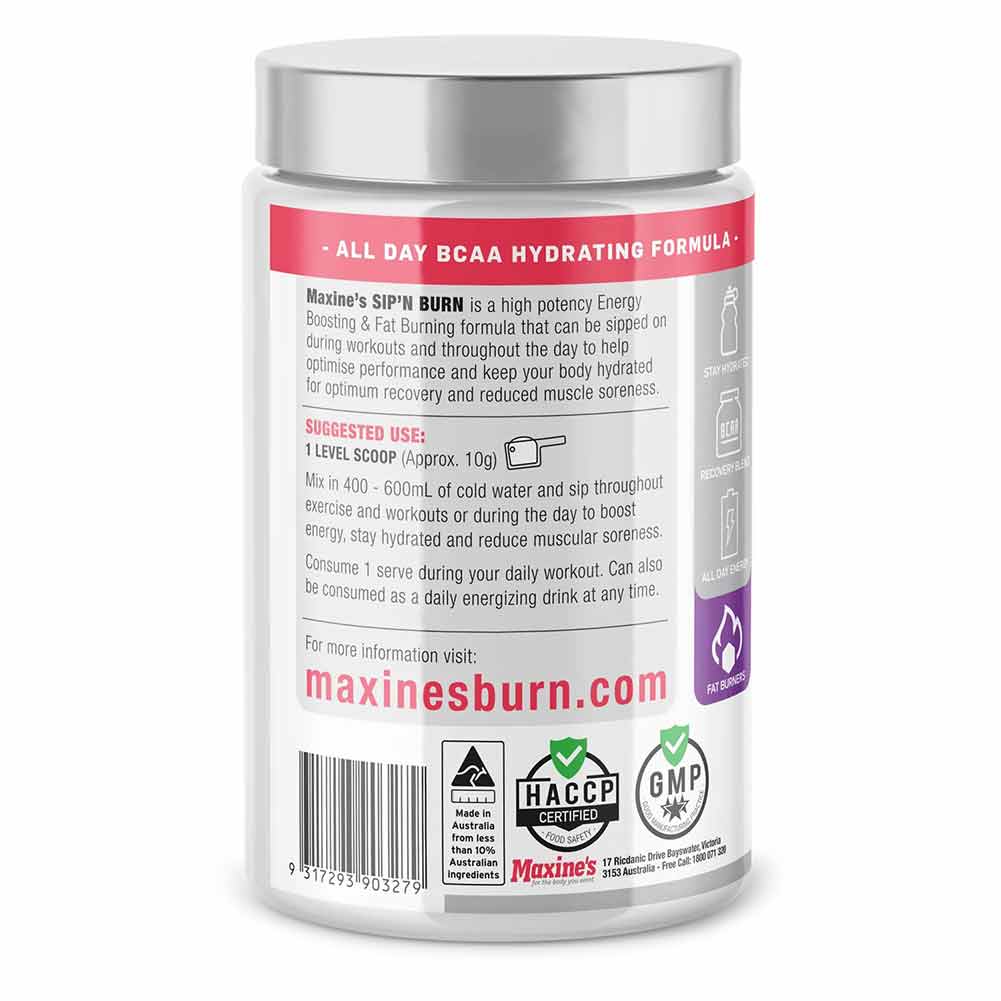 Maxines SipN Burn Amino Boost – Southern Workout