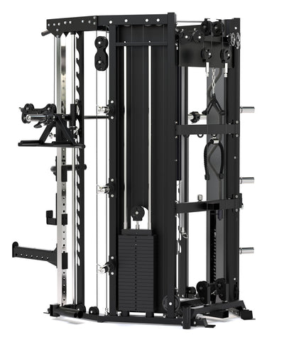 Force USA C10 All-In-One Functional Trainer + Sliding Bench Package ...