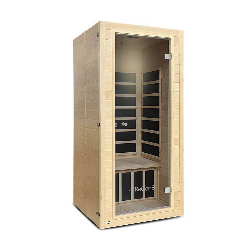 ReGen 8 Solo - 1 Person Hemlock Infrared Sauna – Southern Workout