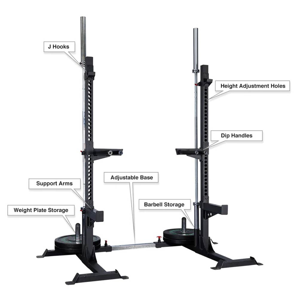 Xpeed Adjustable Squat Stand – Southern Workout